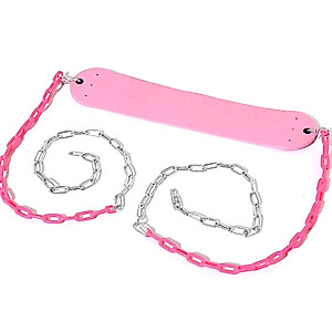 Pink Swing Set - Toddler High Back Full Bucket Swing - Heavy Duty Swing Seat - Swing Set Accessories