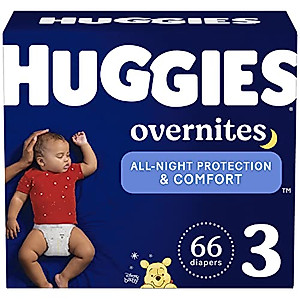Huggies Overnites Diapers, Size 3