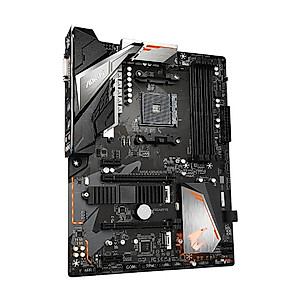 Gigabyte B450 AORUS Elite V2 Motherboard - Supports AMD Series 5000 CPUs, up to 3600MHz DDR4 (OC), 2xPCIe 3.0 x4 M.2, WiFi, GbE LAN, USB 3.1 Gen 1