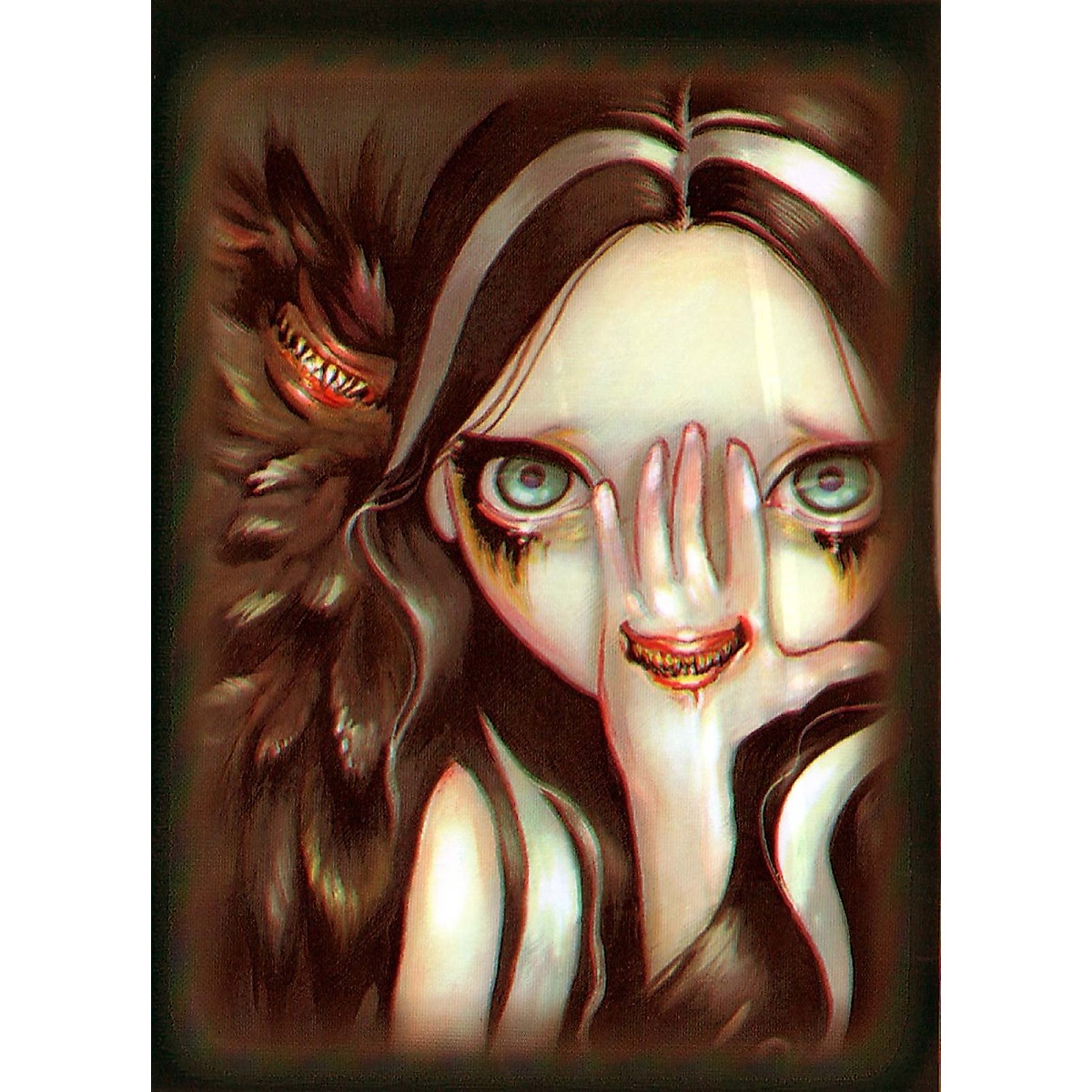Artists of Magic Premium Deck Protectors: Speak No Evil /Artwork by Jasmine Becket Griffith (Pack of 80 Sleeves)