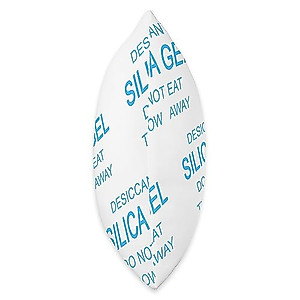 Silica Gel Throw Pillow Co. Silica Gel Desiccant Pack Light Blue Packet Funny Novelty Throw Pillow, 18x18, Multicolor