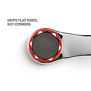 TEKTON 1/2 x 9/16 Inch 45-Degree Offset Box End Wrench | WBE23313