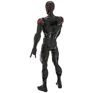 Spider-Man Marvel Titan Hero Series Mile Morales 12"-Scale Super Hero Action Figure Toy Great Kids for Ages 4 & Up