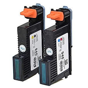 Wenon VineonTec 2 Pack 940XL 940 C4900A C4901A Printhead Compatible for Officejet Pro 8000 8500 8500A 8500A Plus 8500A Printer.