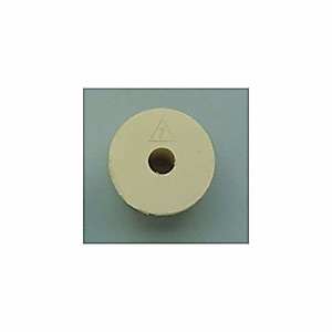 Rubber Stopper- Size 7- Drilled