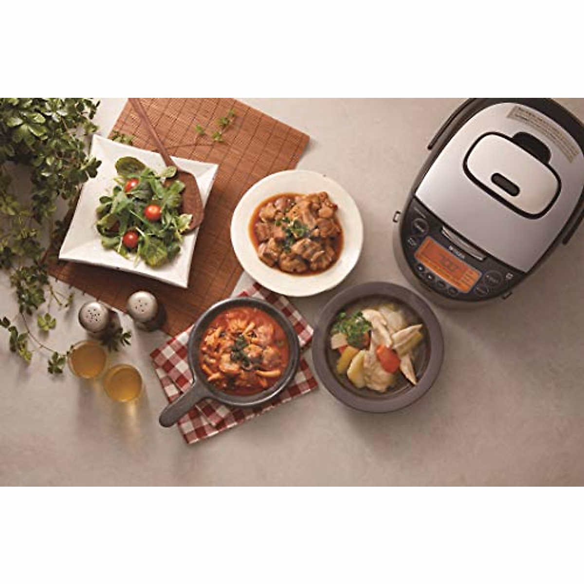 Tiger Corporation Tiger JKT-D10U 5.5-Cup (Uncooked) IH Rice Cooker, black & stainless steel