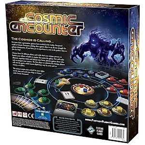 Cosmic Encounter 4th Edition Board Game by Fantasy Flight Games - Classic Intergalactic Conquest Strategy Game for Kids and Adults, Ages 14+, 3-5 Players, 1-2 Hour Playtime