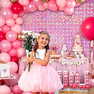 4 Packs Disco Foil Curtain, Silver Metallic Backdrop for Birthday, Bachelorette Party, 70s 80s 90s Theme Disco Party Decorations Supplies