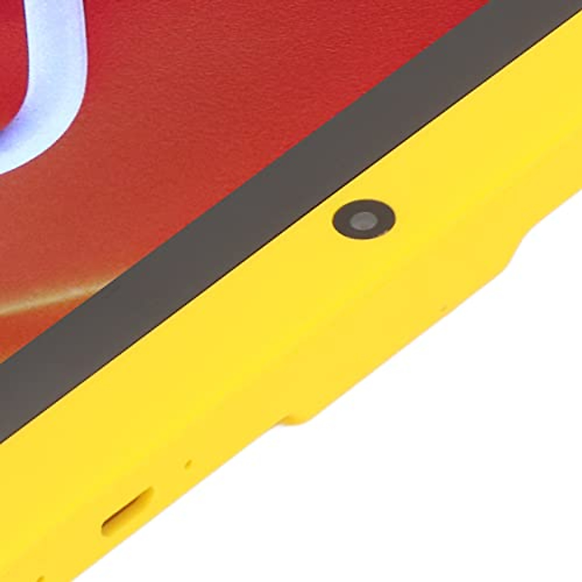 soobu Kids Tablet, 4GB 128G HD Tablet LED Screen Front 2MP Rear 5MP 100-240V for Android 10 for Reading (Yellow)