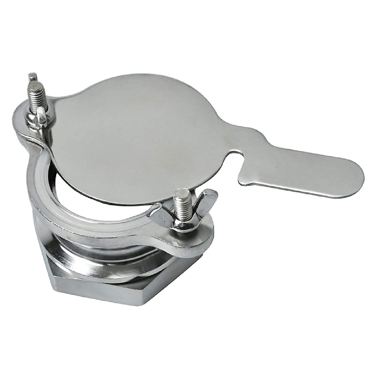 HNDTM Honey Gate Valve Honey Tap Stainless Steel Honey Gate Honey Bucket Accessories Honey Valve Tool Beekeeping Tool for Honey Extractor or Bottling Equipment