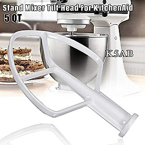 K5AB K5SS Stand Mixer Flat Beater Blade for Kitchen Aid 5-QT Coated Flat Beater 9707670 W10807813 PS983355 AP3881259