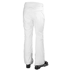 Helly-Hansen Womens Legendary Insulated Waterproof Ski Pant, 001 White, Small