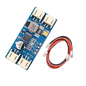 HiLetgo CN3791 Solar Charge Controller Board MPPT 1 Cell LiPo Battery Charge 12V Solar Panel Charger Regulator Control Module JST PH2.0 Auto Recharge for Battery withCables