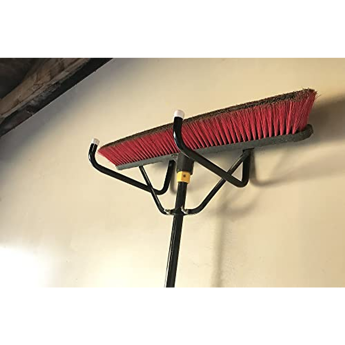 Shepherd Hardware 8091E Heavy Duty Steel 10-Inch Garage Storage Utility Hooks, 4 Pack, Black