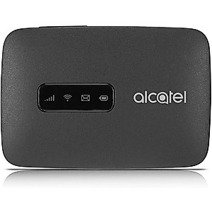 Alcatel LINKZONE Mobile 4G LTE WiFi Hotspot (US + Global 4G LTE) w/iOS & Android App, GSM Unlocked Upto 150mbps, Up to 15 Users MW41NF-2AOFUS2 (AT&T, T-Mobile, Metro, Cricket)