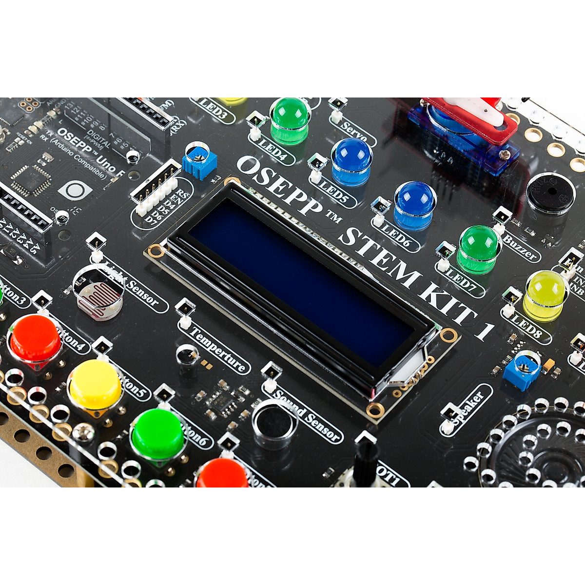 OSEPP - STEM Kit with Printed Tutorial Booklet - No Prior Knowledge Needed for Kids Adults or Teens - Ages 10+ - Ultimate Tool for Learning Code - Works with Arduino – UNO R4 Included