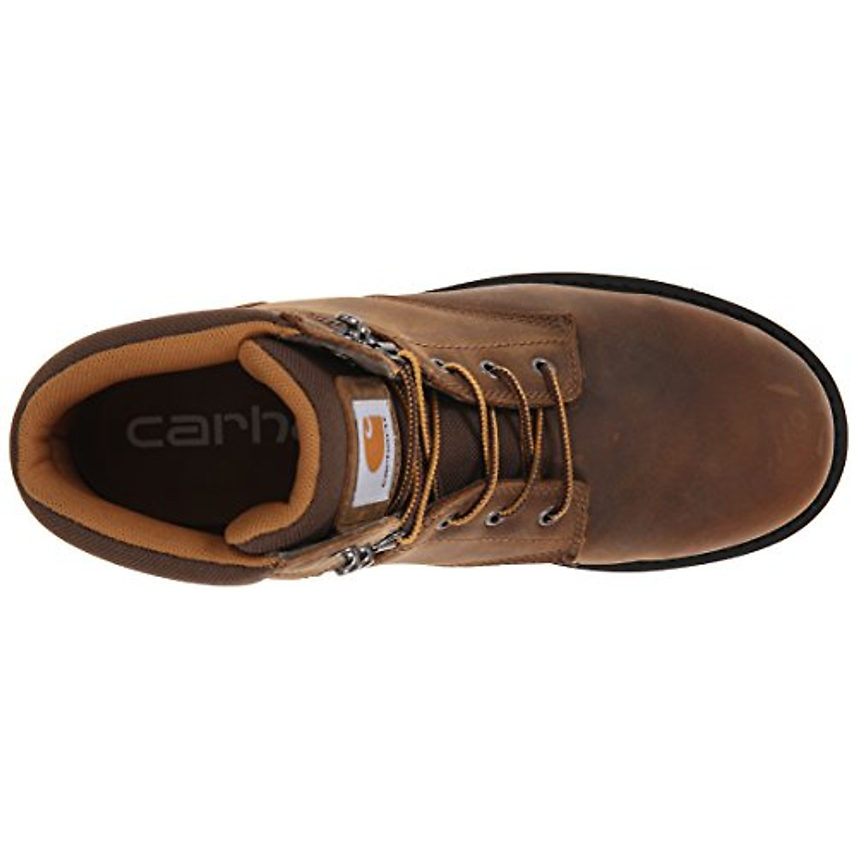 Carhartt Men's CMW6174 Traditional Welt 6" Soft Toe Non WP Boot Construction Shoe, Dark Brown Oil Tanned, 9