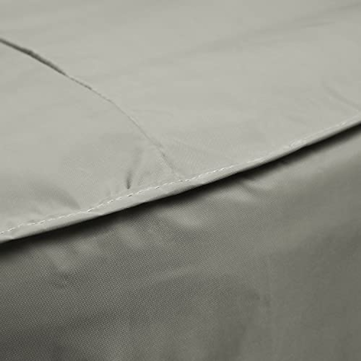 Cover Bonanza 56-399-010401-RT Round, 44 x 12 Inch Fire Pit Cover, Grey, Patio Furniture Covers