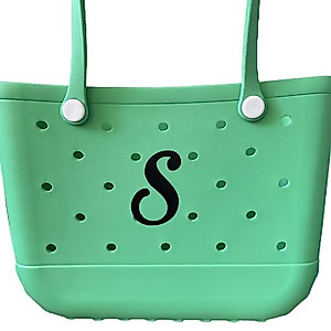 Afonso Bag Charms for Bogg Bag - Decorative Alphabet Lettering Compatible with Bogg Bags - Alphabet Letters for Bogg Bag Accessories (S)