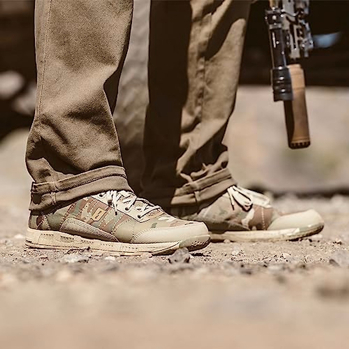 VIKTOS Men's Core 2 MC Sneakers | Lightweight Breathable Water-Resistant Sports Training Shoes with Heel-to-Toe Drop, Multicam, Size: 9