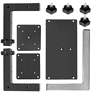 OpenWheeler | Configuration 2 | Flight Simulator HOTAS Side by Side Mount | Fits Thrustmaster Warthog, VirPil WarBRD, MongoosT-50CM2, VKB Gunfighter, WinWing Orion, Super Libra VirPil MongoosT-50CM3