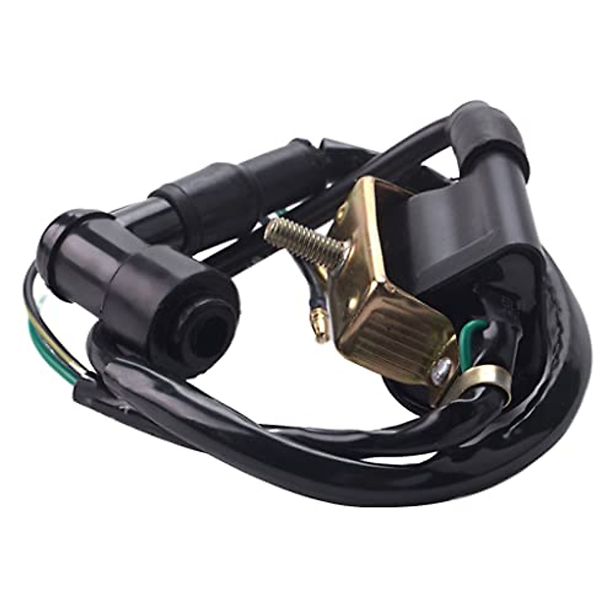 OTOHANS AUTOMOTIVE Ignition Coil Spark Plug 50cc Falcom 70cc 90cc 110cc 125cc for Coolster 3050B ATV-3050B 3050 B3050A Kids 4 Quad Four Wheeler Roketa taotao Baja Kazuma Quad ATV Dirt Pocket Bike