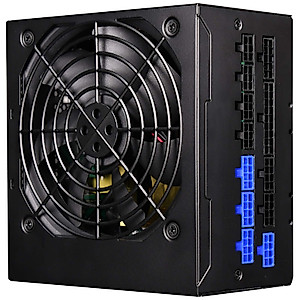 SilverStone Technology 750W Computer Power Supply PSU Fully Modular with 80 Plus Gold & 140mm Design Power Supply (SST-ST75F-GS-V3)