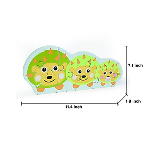 Wooden Puzzle | OOPS® | Two Puzzles in One, Hedgehog