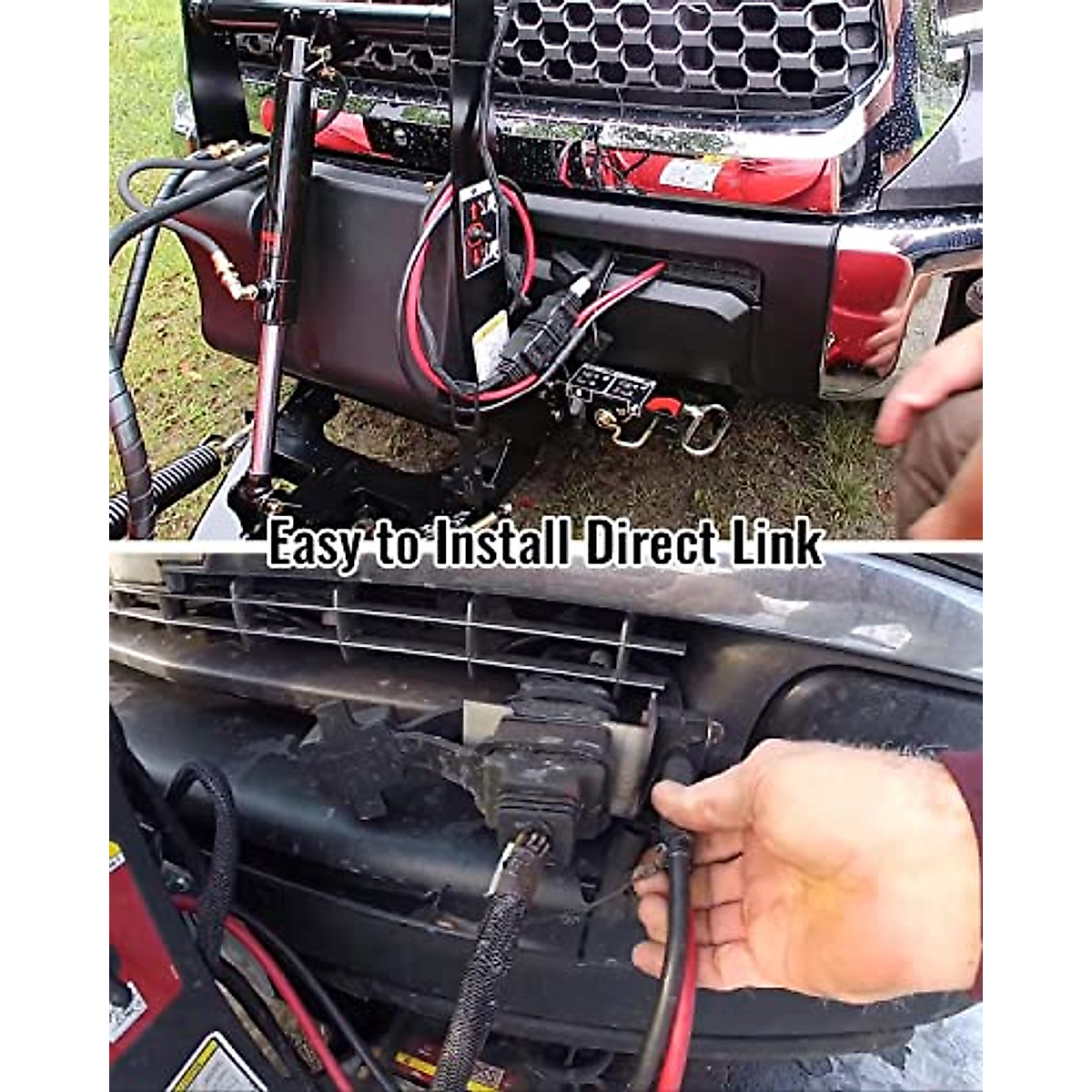 NTSUMI Truck and Plow Side Repair Harness Kit Replace HYD01684 HYD01690 Fit for BOSS Plows, Snow Plow Power Ground Cable Truck Plow Side