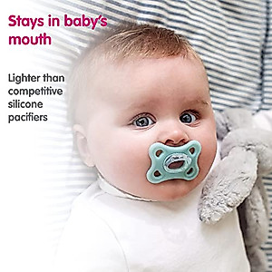 MAM Comfort Pacifiers, Newborn Pacifiers (2 Pack) MAM Pacifiers 3-12 Months, Best Pacifier for Breastfed Babies, Boy Silicone Pacifier