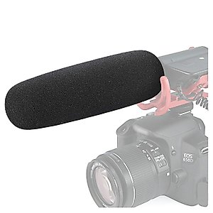 VideoMic Windscreen Pop Filter Fits Rode VideoMic, NTG2, NTG1 and WSVM Microphones by SUNMON