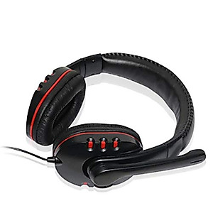 Wired Gaming Headphones 40Mm Driver Bass Stereo With Mic