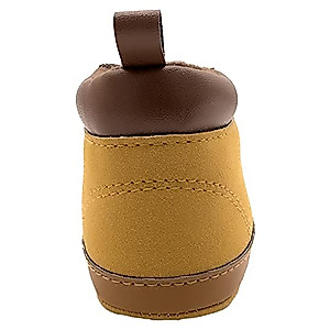 Carter's baby-boys' Work Boot, Tan, 3-6 Months Infant