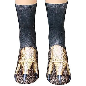 xywlwoer Animal Paws Socks Novelty Eagle Paw Socks Funny Christmas Gifts Stocking Stuffer for Men Women Teens Adults Gag Gifts