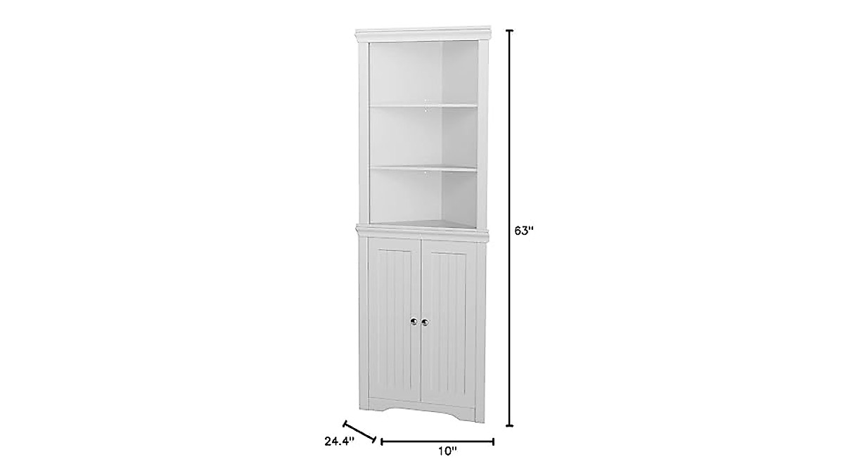 YESHOMY Corner Cabinet Shelves – Space-Saving Storage Solution