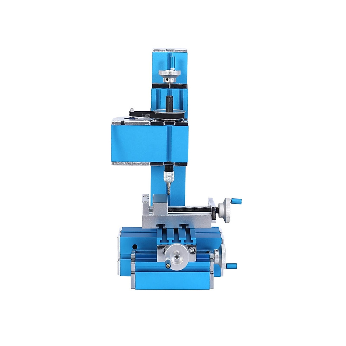 DONCK Wood Lathe Mini Metal Lathe DIY Miniature Milling Machine Miller 100-240V Woodworking Metal Aluminum Processing Tool Mini Milling Machine