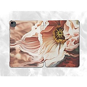 Kawaii Pink Flower Bouquet case Compatible with iPad Mini Air Pro 7.9 8.3 9.7 10.2 10.9 11 12.9 inch Pattern Cover New 2022 2021 Trifold Stand 3 4 5 6 7 8 9 Generation 383 (12.9 Pro 3/4/5 gen)