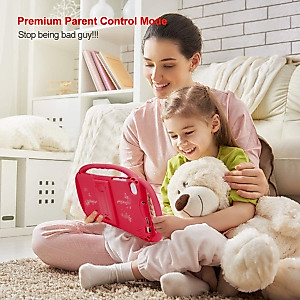 Kids Tablet 7inch Toddler Tablet 32GB Google Play Android Tablet for Kids APP Preinstalled Learning Education Tablet WiFi Camera Tablet with Case Included, Netflix YouTube Tablet for Toddlers