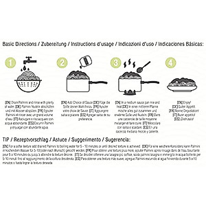 Palmini Angel Hair Pasta | Low-Carb, Low-Calorie Hearts of Palm Pasta | Keto, Gluten Free, Vegan, Non-GMO | As seen on Shark Tank | (12 Ounce Pouch-Pack of 6)