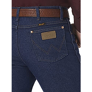 Wrangler mens 0936 Cowboy Cut Slim Fit jeans, Prewashed Indigo, 32W x 32L US