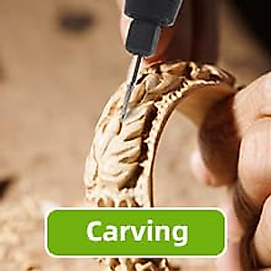 Huepar Tools Rotary Tool Accessories Kit, 510Pcs Accessories Kit,1/8 inch(3.2mm) Diameter Shanks, Universal Accessories for Easy Cutting, Sanding, Grinding, Carving, Polishing, Drilling and Engraving