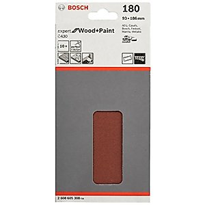 Bosch 2608605308 93 x 186 mm Sanding Sheets for Orbital Sanders