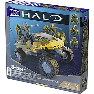 Halo Red Team Warthog Rescue 324 Pieces