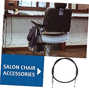 FRCOLOR Equipment Base Sofa Gasket Release Chair Accessory Hydraulic with Universal Pull Portable for Barber Alloy Replacement Recliner Parts Cable Pressure Couch Ring Handle and Salon