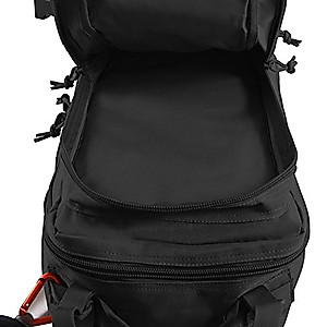 Highland Tactical Men's Vantage Tactical Backpack, Black, One Size