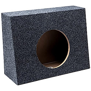 Single 10" Subwoofer Regular Standard Cab Truck Sub Box Enclosure 5/8" MDF