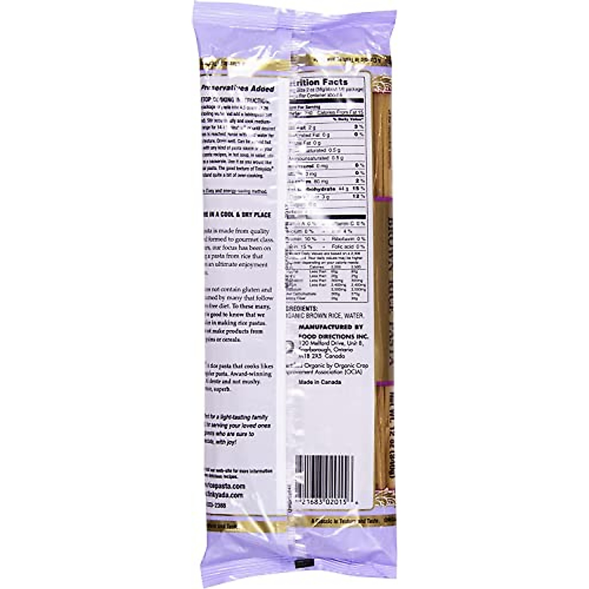 Tinkyada Pasta Joy Ready, Spaghetti, Brown Rice, Organic, 12oz