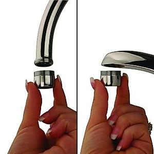 Neoperl Dual Thread 1.5 GPM Water-Saving Faucet Aerators (6-Pack), 706347