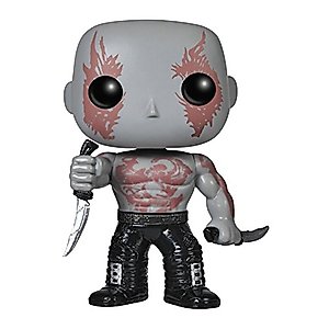 Funko POP Marvel: Guardians of The Galaxy - Drax Vinyl Bobble-Head Figure,Multi-colored,3.75 inches