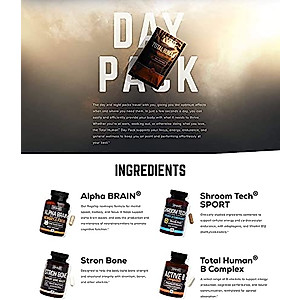 ONNIT Total Human Day and Night Vitamin Packs for Men and Women, 30-Day Supply - Adult Multivitamin